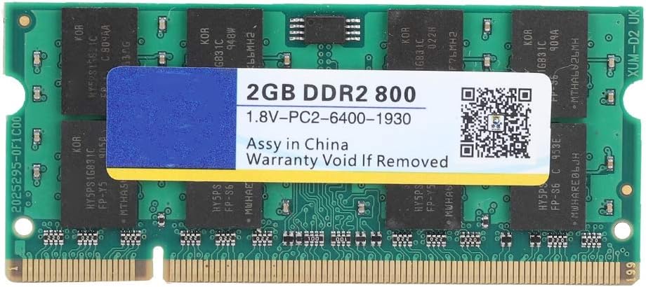 Memoria RAM DDR2, DDR2, 800 Mhz, 2G, 200 pines para laptop, memoria RAM de alta velocidad ...