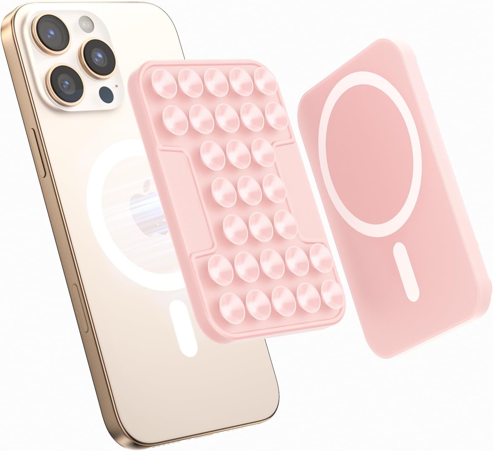 Amazon.com: amBand Magnetic Sticky Phone Suction Grip for MagSafe ...