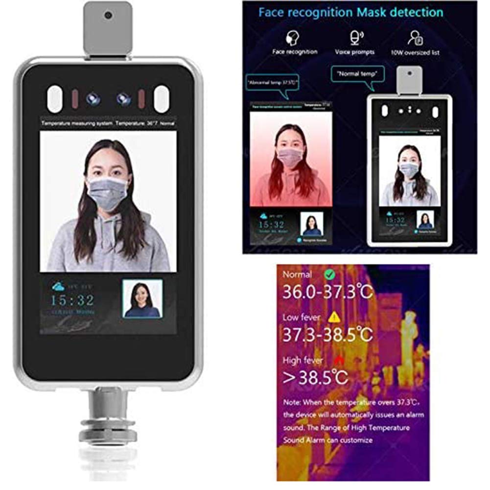Buy Face Recognition Temperature Measuring Integrated Machine LCD Full ...