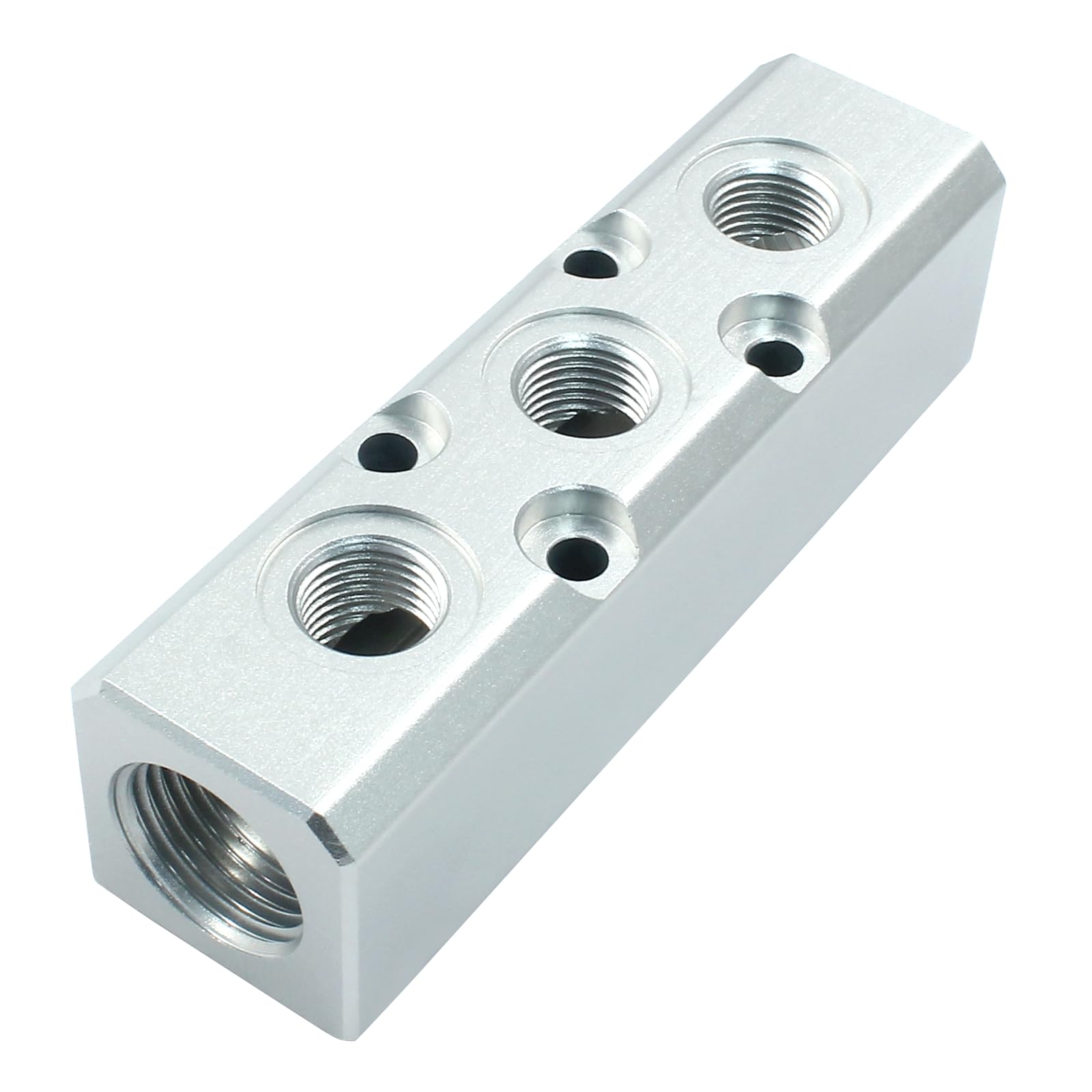 Amazon.com: Litoexpe 3 Way Pneumatic Manifold Air Distribution Block ...