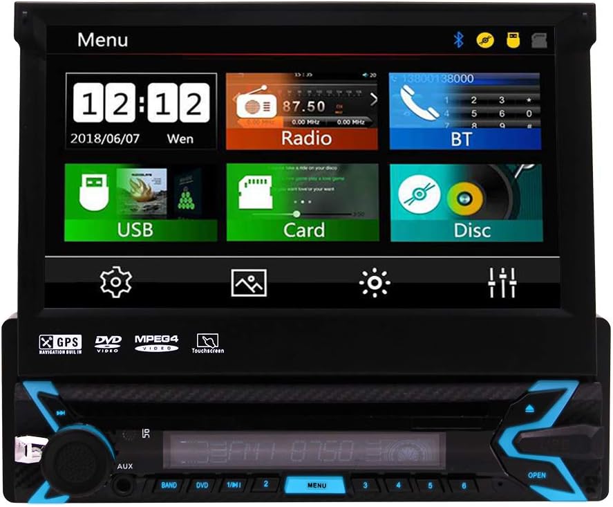 New Arrive Universal Wince Head Unit Single Din Car Stereo GPS ...