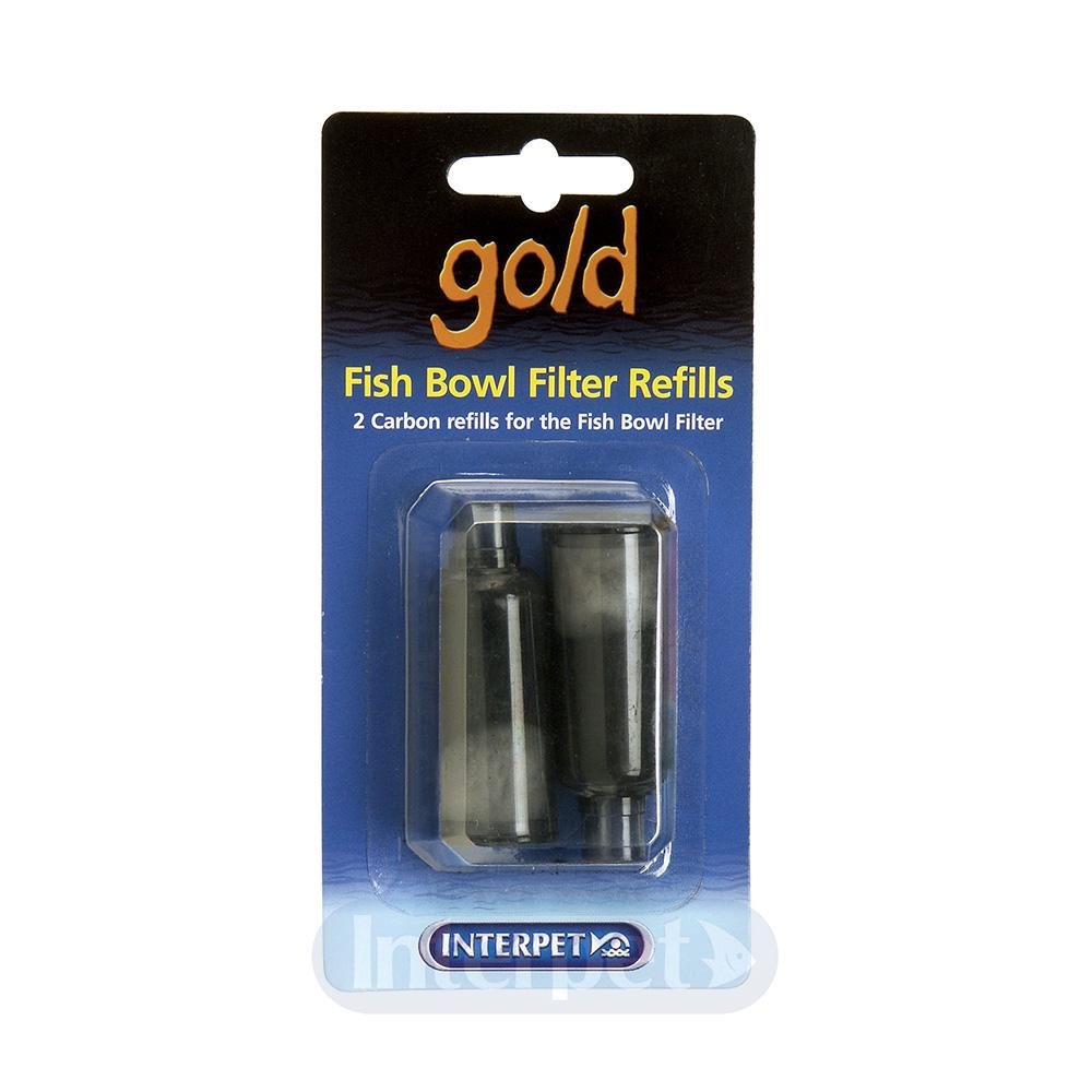 Interpet Gold Fish Bowl Filter Spare Carbon : Amazon.co.uk: Pet Supplies