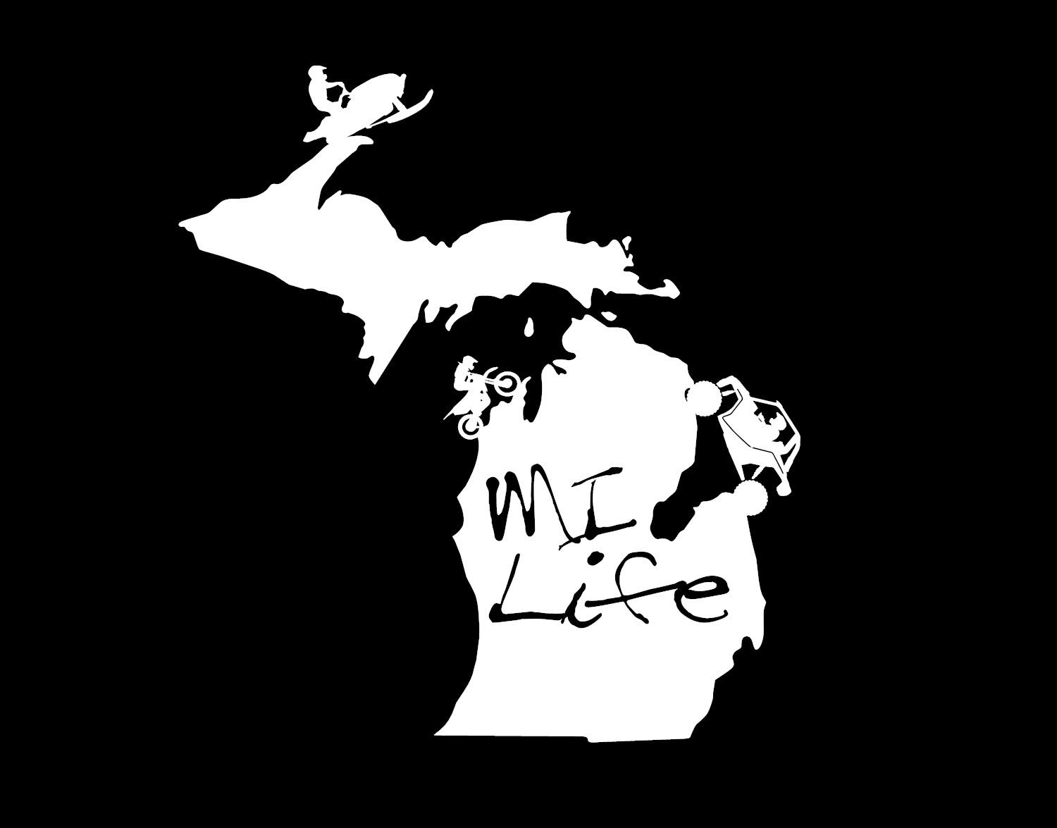 Amazon.com: Michigan Life ORV State Land Trail Rider up North Off-Road ...