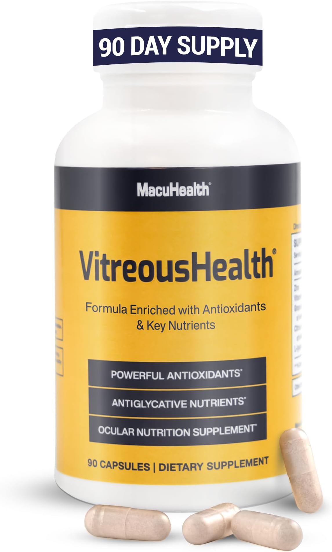 Amazon.com: Macuhealth VitreousHealth Evidence-Based Eye Supplement ...