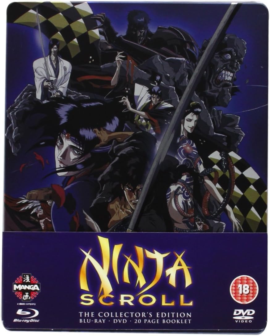 Ninja Scroll - The Collector's Edition: Limited Edition UK Blu-ray ...