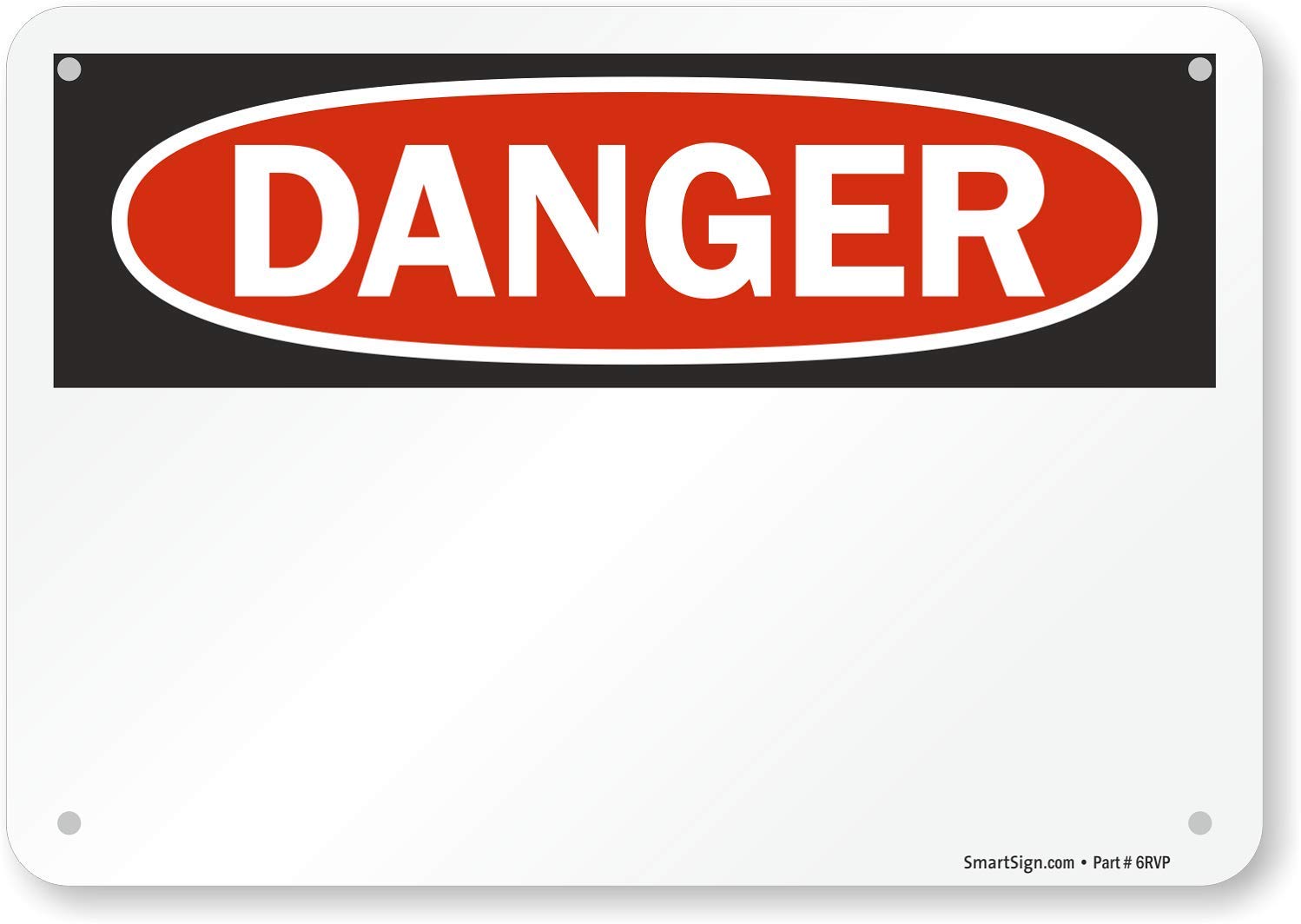 Blank Caution Sign