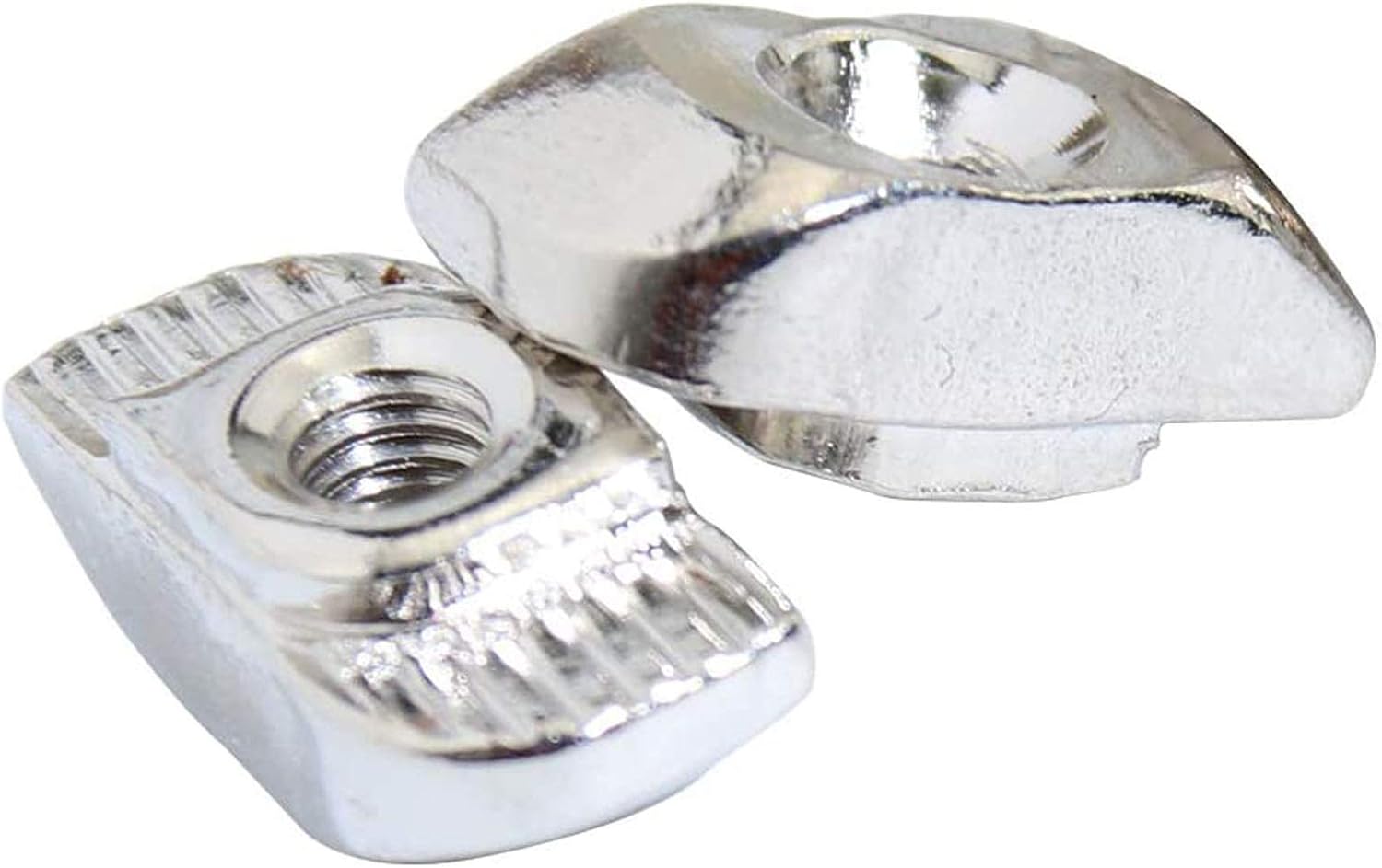 Amazon.com: 100pcs 2020 Series M3 Thread T Nuts Hammer Head Fastener Nut Sliding T-Nut,Nickel ...