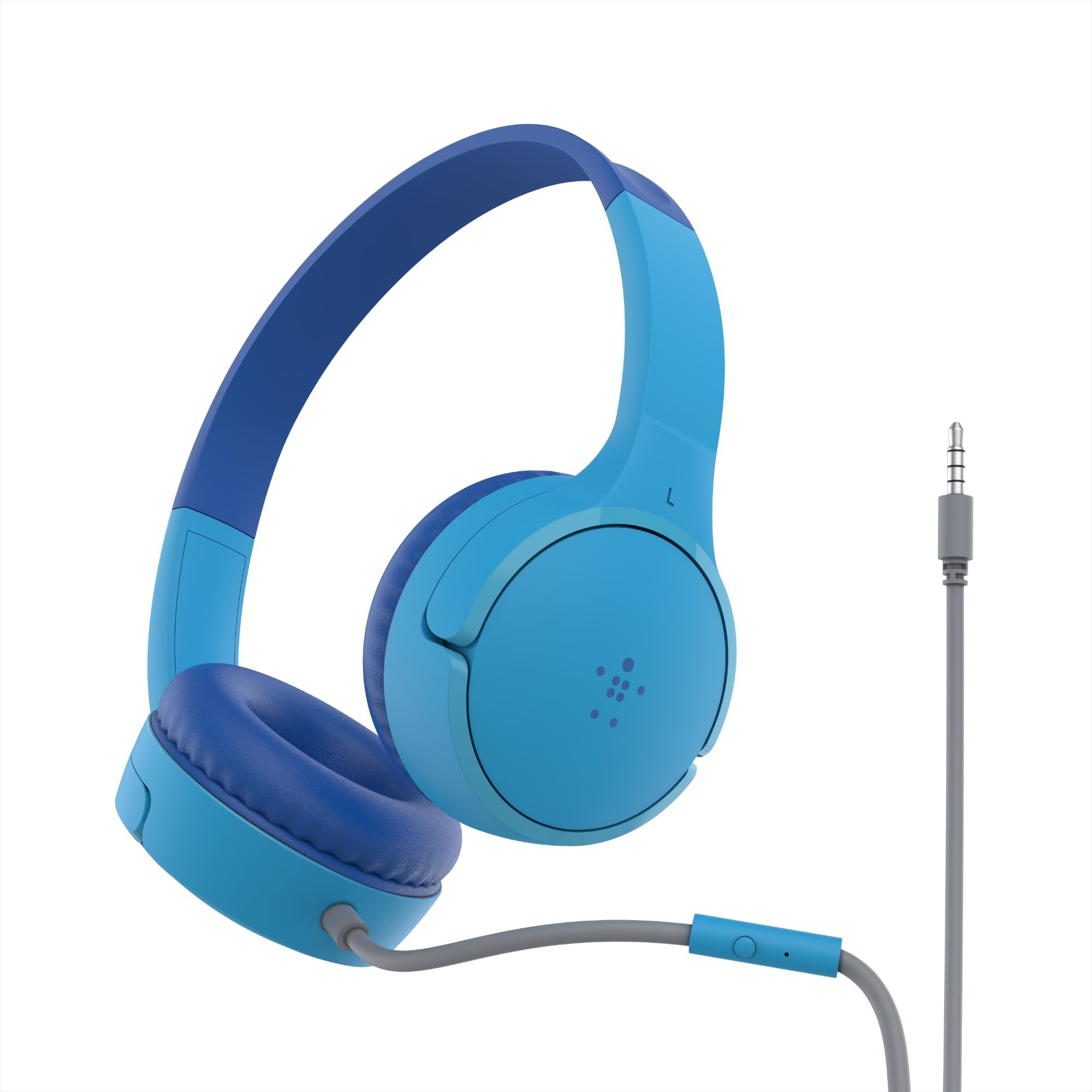 Belkin SoundForm Mini Kids Wired Headphones with Built-in Microphone ...