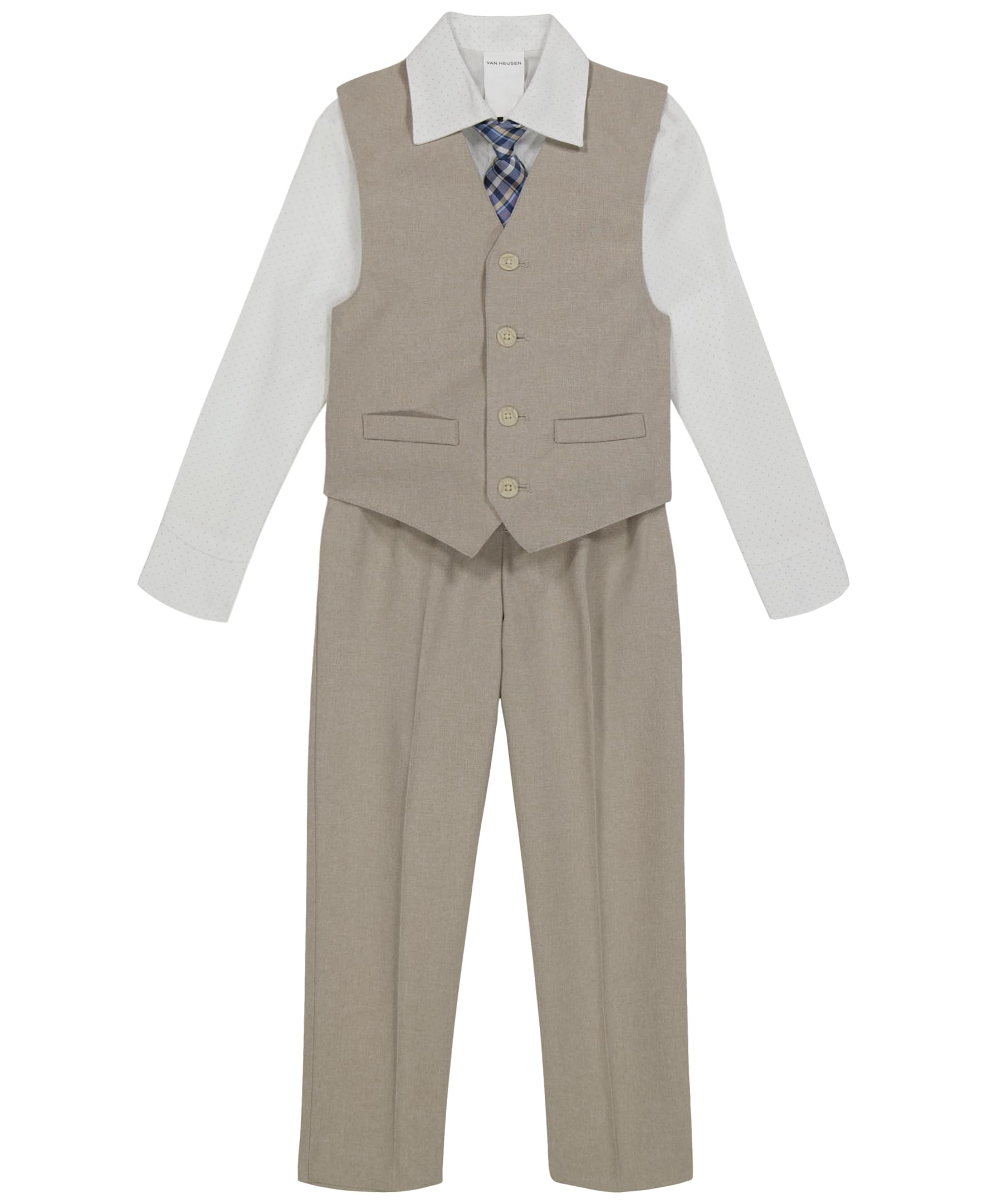 Snapklik.com : Van Heusen Boys 4-Piece Formal Suit Set