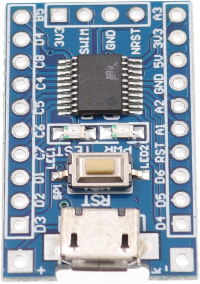 Amazon | RASBEE STM8S103F3P6 最小システム 開発ボード モジュール STM8 ARM Arduinoと互換 MCU ...