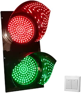 Feu de signalisation, feu stop and go rouge/vert, boîtier PC, feu stop ...