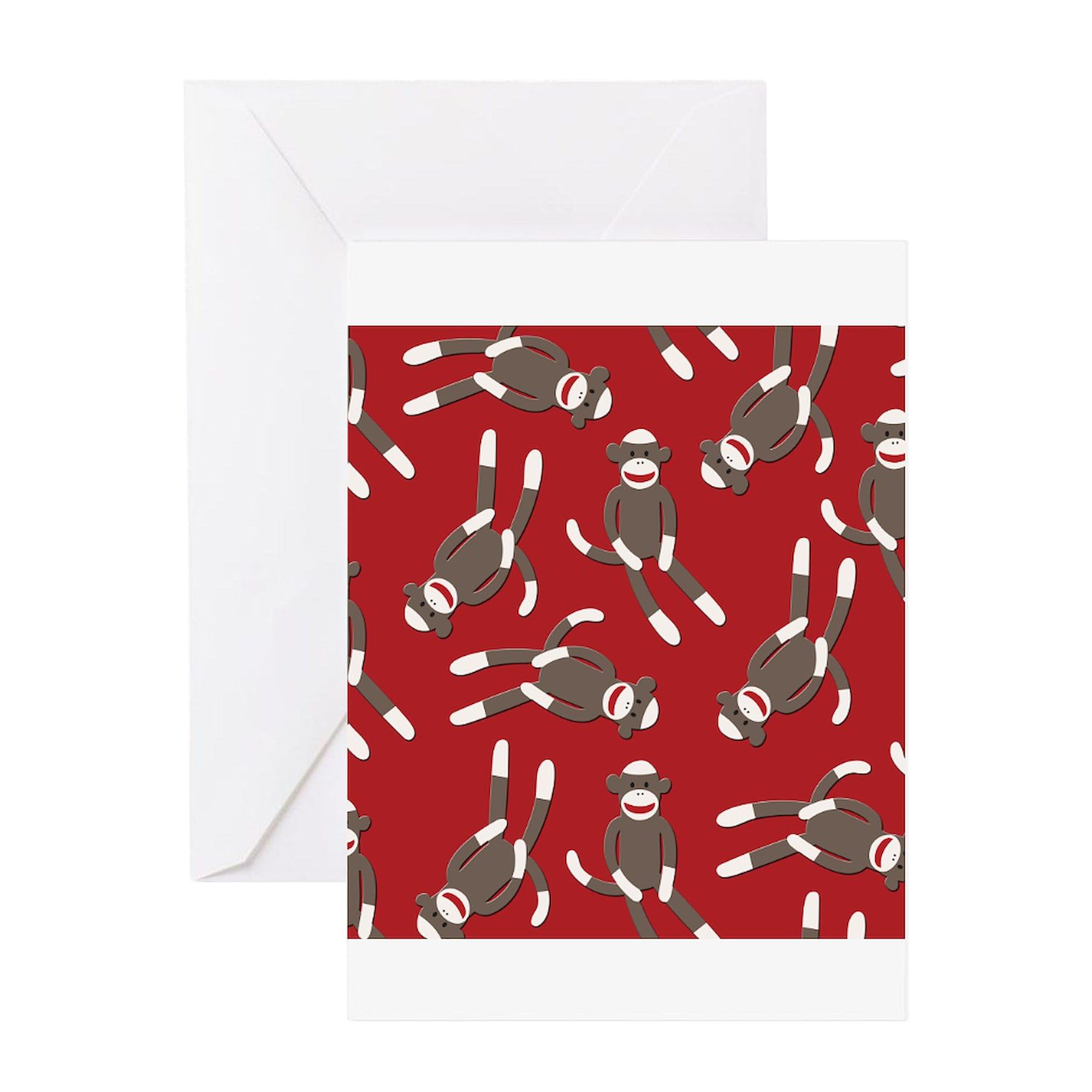 Sock Monkey Card Cricut