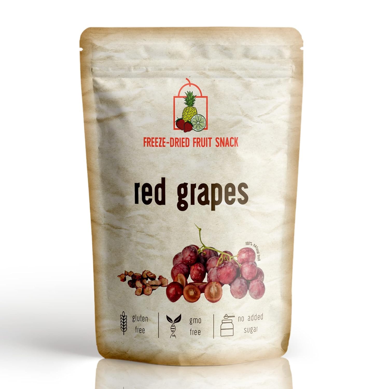 Amazon.com: Freeze Dried Grapes 7 Pack Snack Pouches Freeze Dried ...