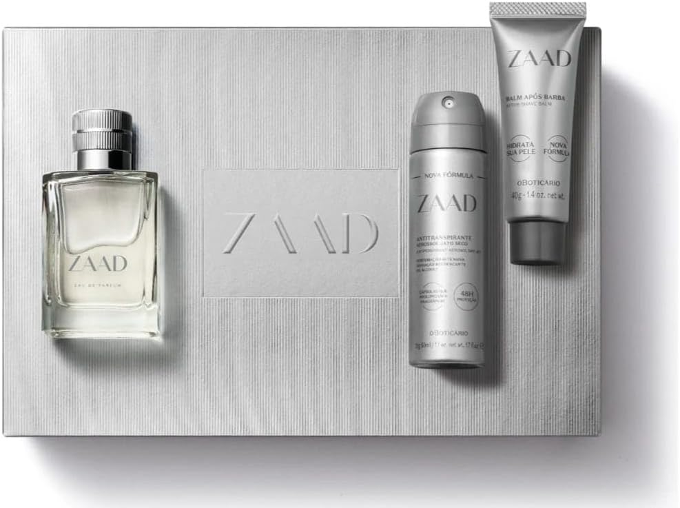 ZAAD, KIT PRESENTE ZAAD (3 ITENS) | Amazon.com.br