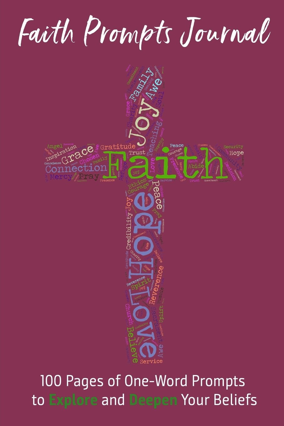 Faith Prompts Journal: Faith-Based Line Notebook for Journaling with ...