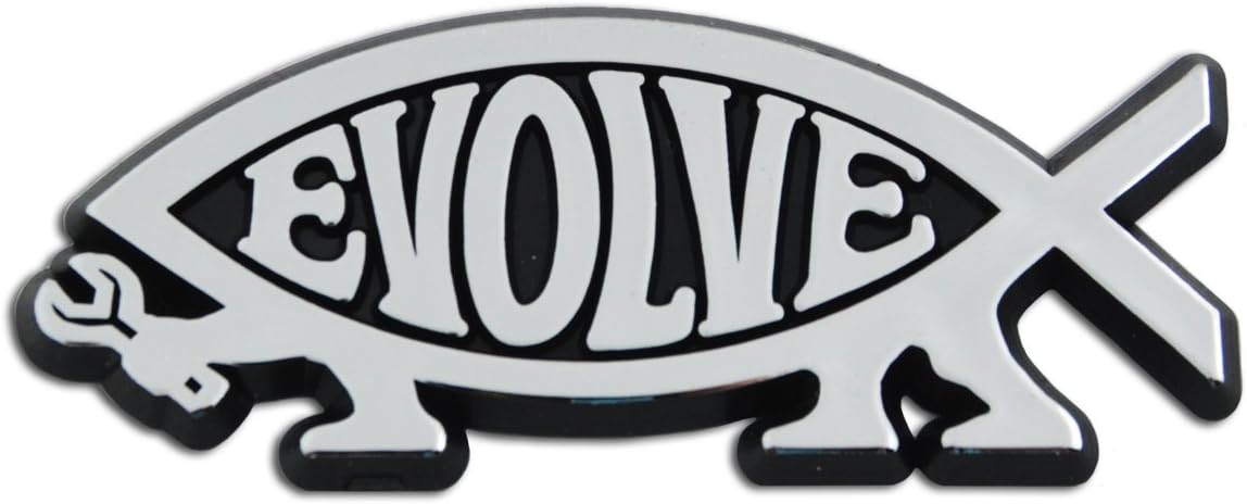 Amazon.com: Darwin Fish Magnetic Car Emblem : Automotive