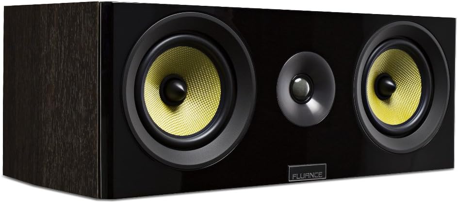 Amazon.com: Fluance Signature HiFi 2-Way Center Channel Speaker for ...
