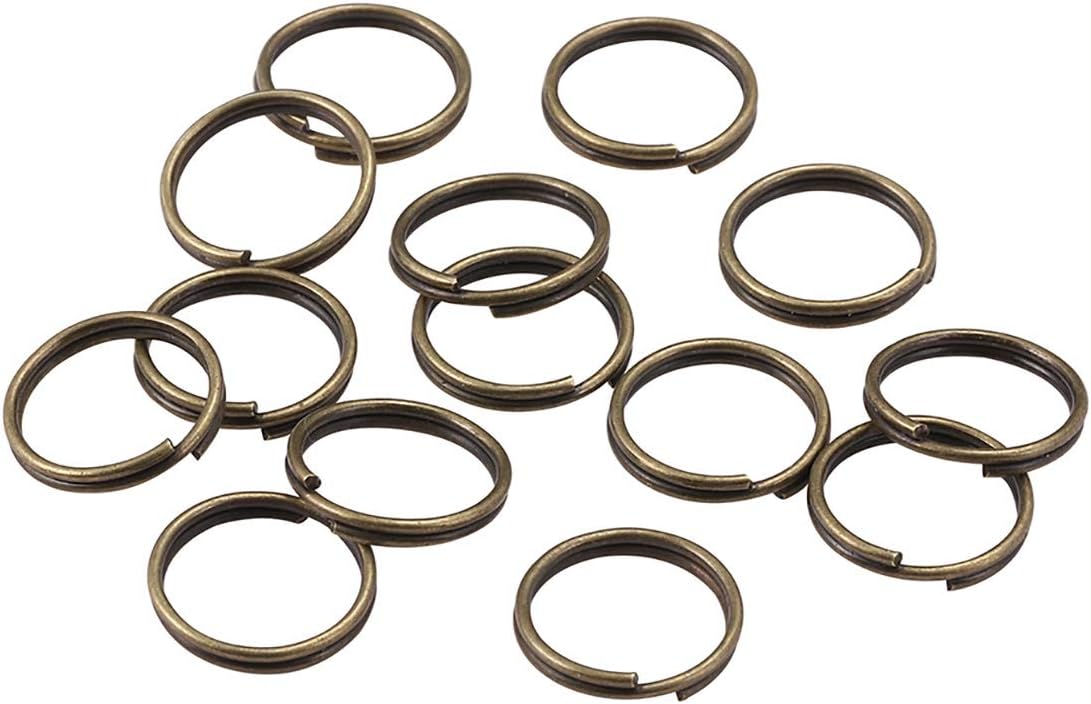 Amazon.com: 100pcs/lot Diameter 4 6 8 10 12 16 mm Split Rings Ancient ...