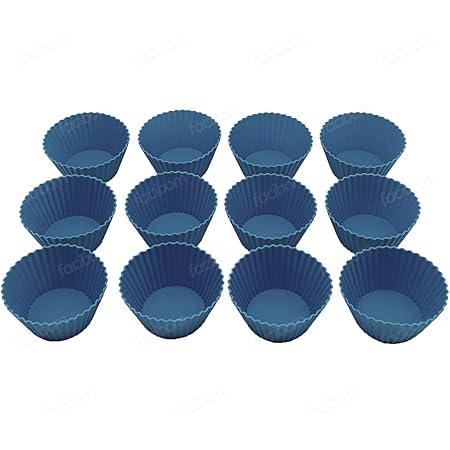 Jogo de Formas para Muffins Redondo com 12 Peças Mimo Style Multicor ...