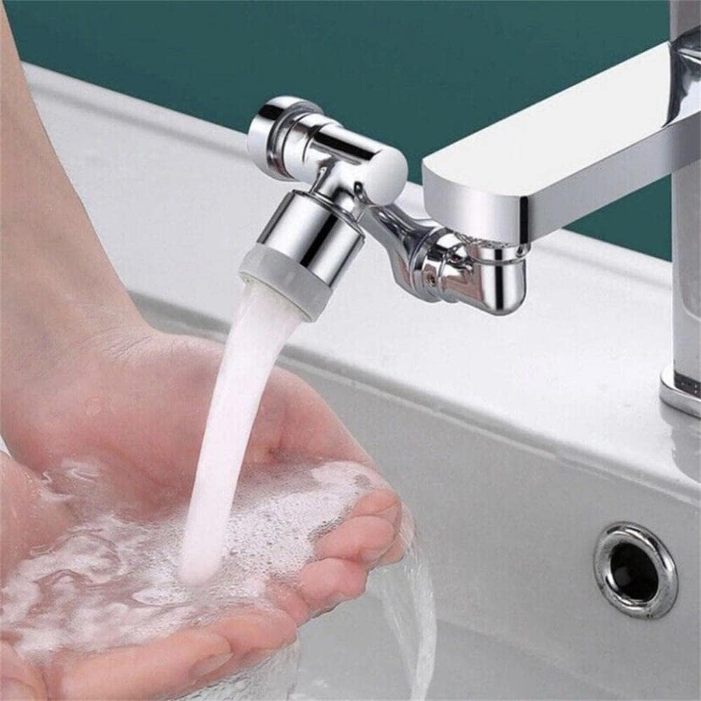 1080° Universal Rotation Faucet Sprayer Head Dual Effluent Washbasin ...