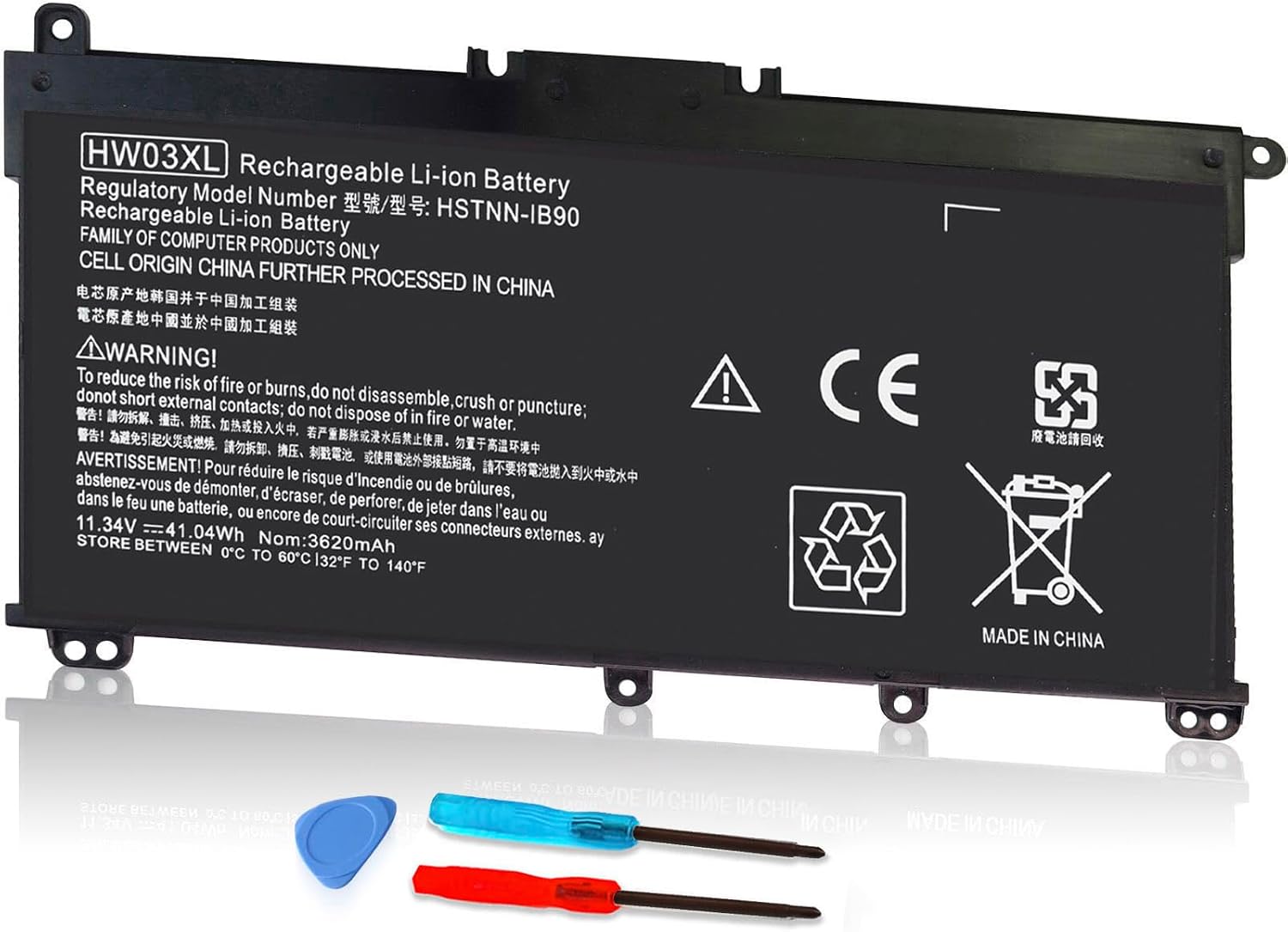 Amazon.com: HW03XL L97300-005 Laptop Battery for HP Pavilion 15-EG 15 ...