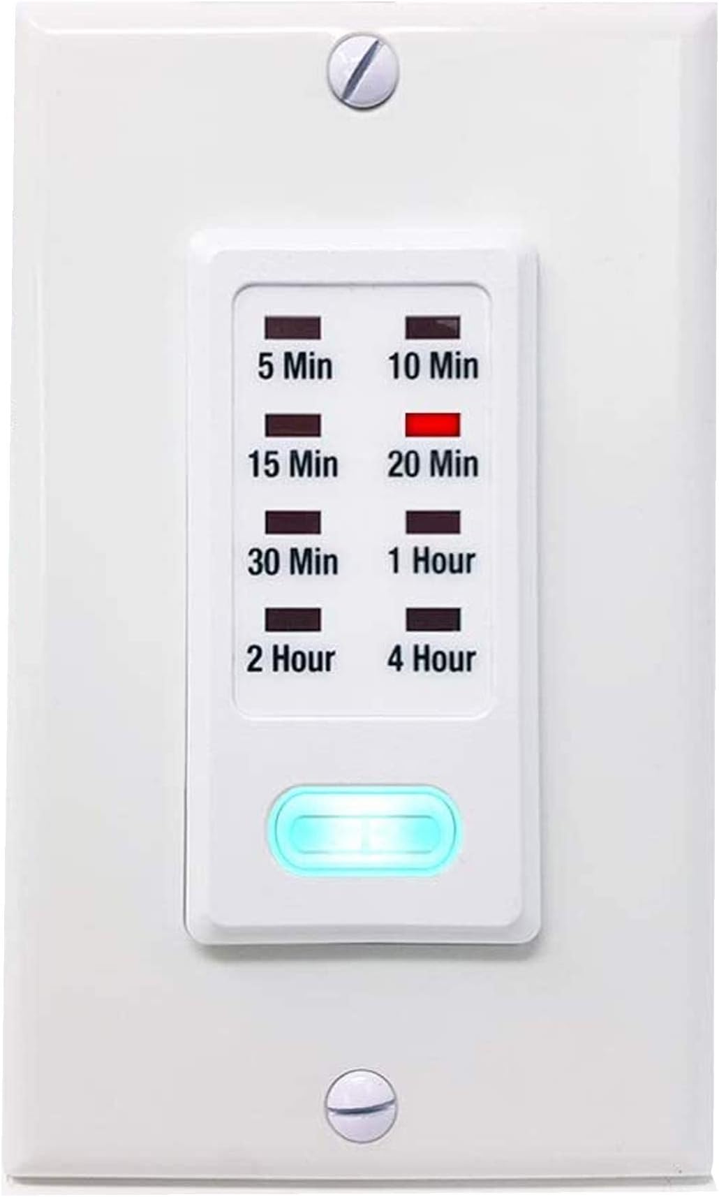 Eaton PT18M-A 1800W 15 Amp 5-Button Minute Timer with Off Single-Pole ...