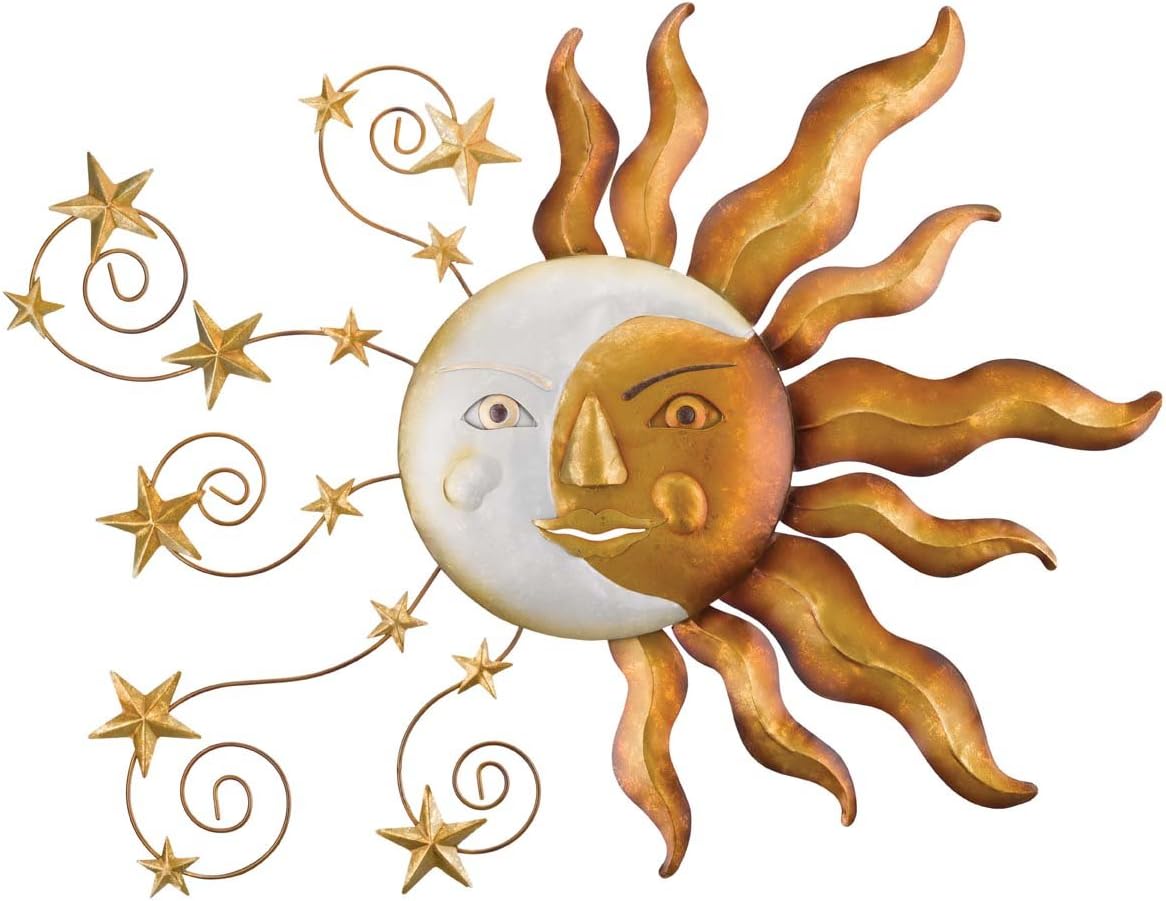 Amazon.com : Regal Art & Gift 10215 Celestial Sun Wall Décor, 29-Inch ...
