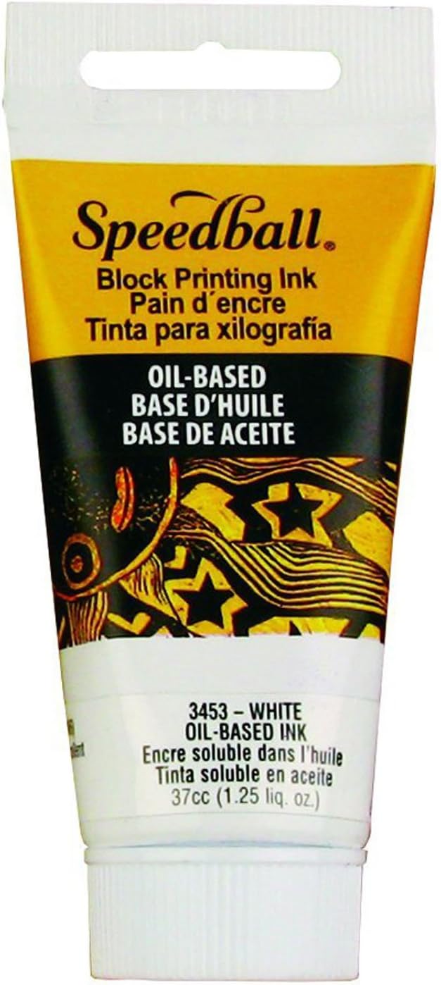 Amazon.com : Speedball Fabric Block Printing Ink, 2.5-Ounce, Lilac ...