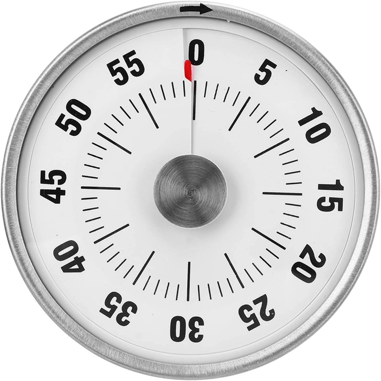 60 Minute Visual Countdown Timer, Round Mechanical Timer Kitchen Timer ...