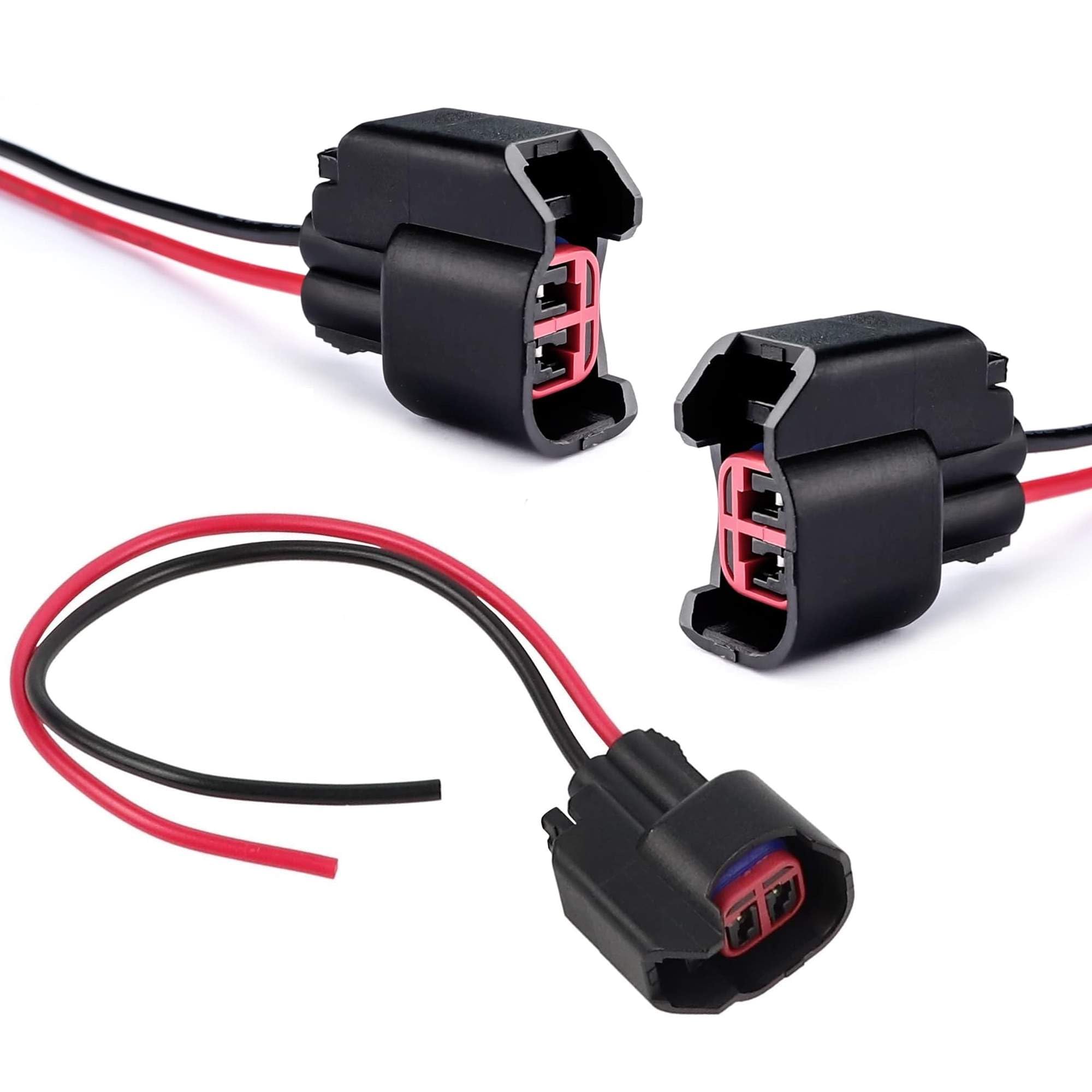Amazon.com: iJDMTOY 2pc IP67 Waterproof 2-Pin ABS Wheel Speed Sensor ...