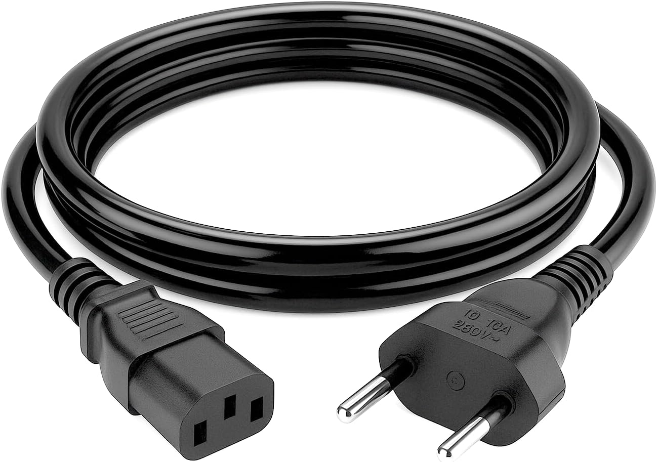 High Quality Power Cable, EU Plug, 250V, 10-16A, IEC C13, Compatible ...