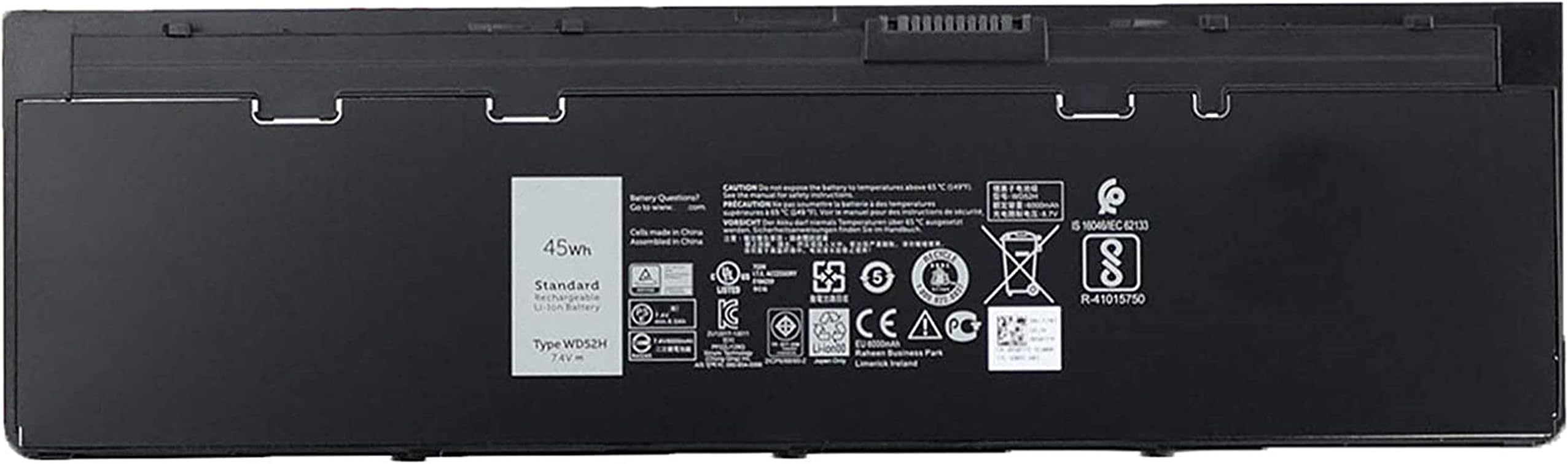 Genuine Original Dell Latitude E7240 Battery , Capacity 45Wh , 4 Cell ...