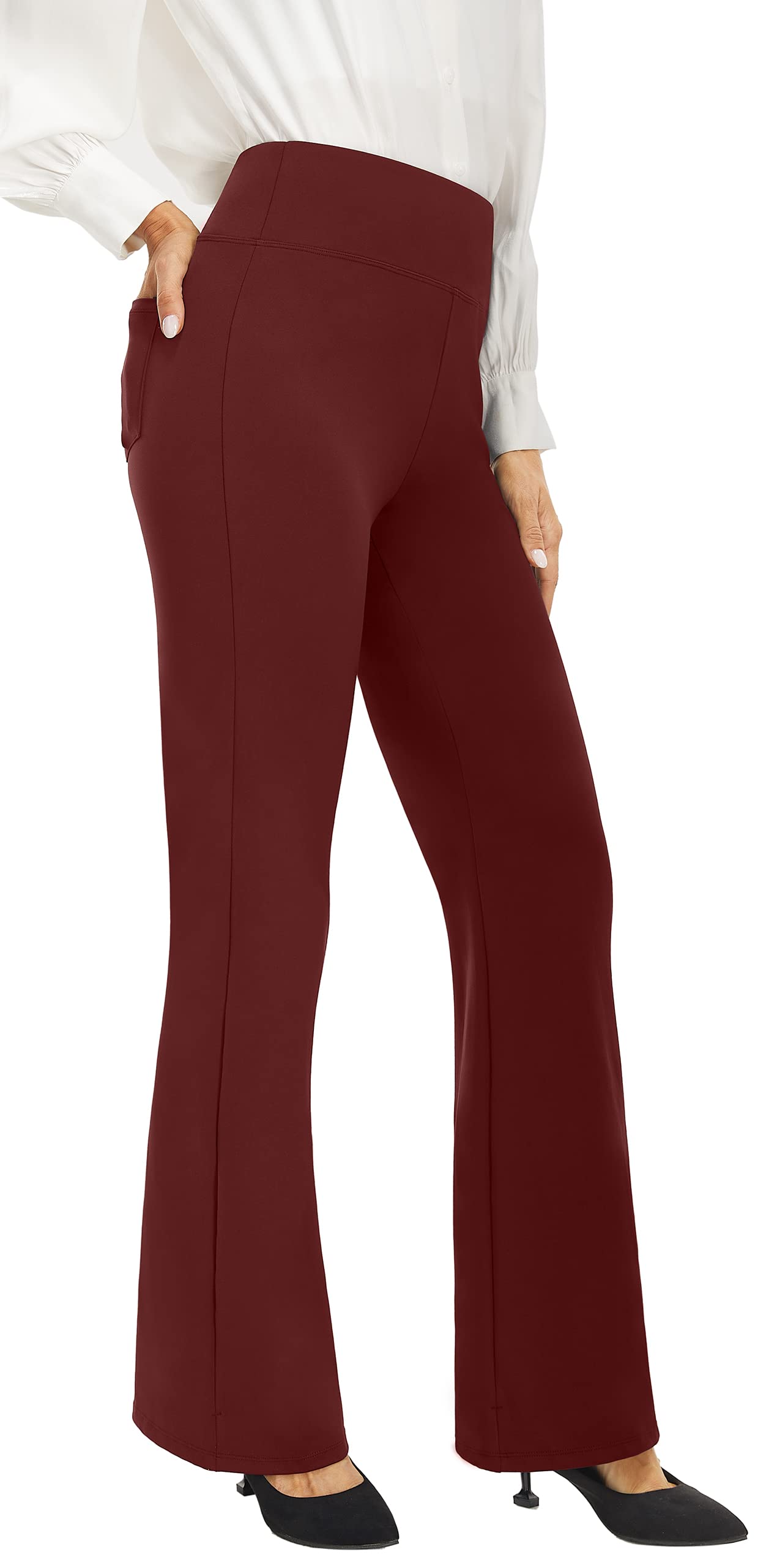 Snapklik.com : AFITNE Yoga Dress Pants For Women, High Waisted Workout ...