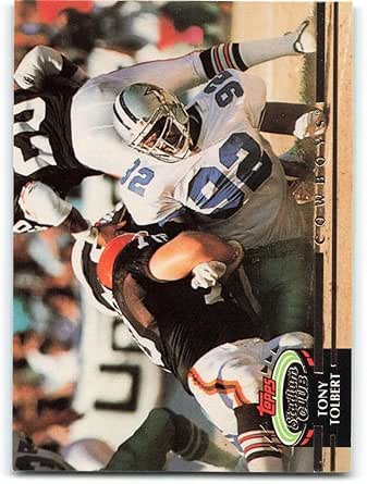 Amazon.com: 1992 Topps Stadium Club #399 Tony Tolbert Dallas Cowboys ...
