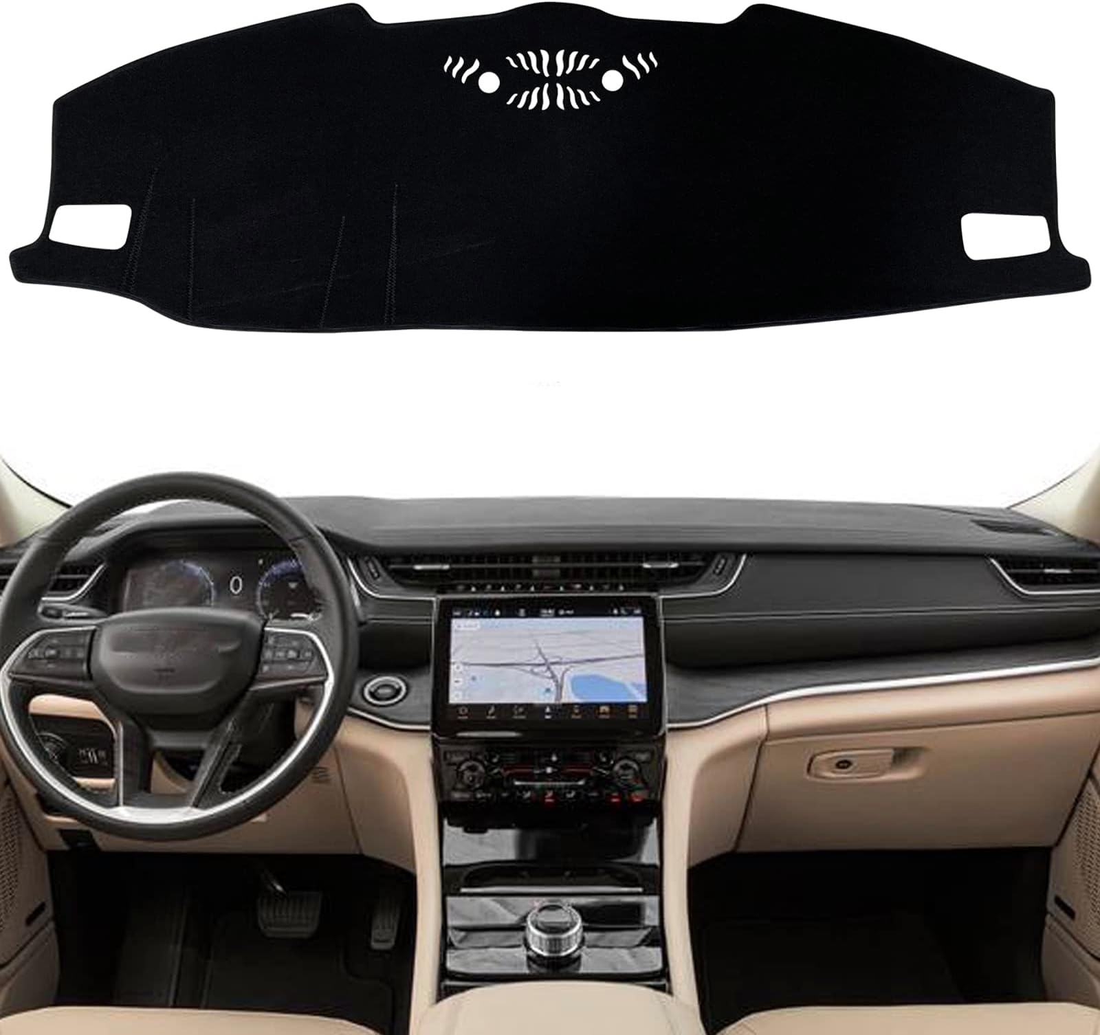 Amazon.com: KEEGTBOX Dash Mat Cover Custom Interior Center Console ...