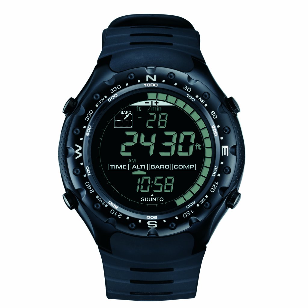 Suunto X Lander Altimeter Digital Black Dial Unisex Watch - SS012926110 ...