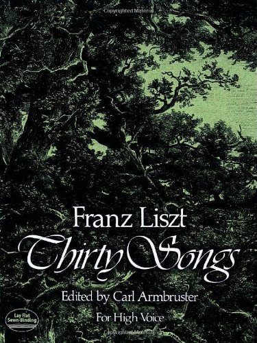 Amazon | Thirty Songs (Dover Song Collections) | Liszt, Franz | Classical
