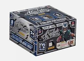 Amazon.com: 2024 Panini Absolute NFL Football Factory Sealed Retail ...