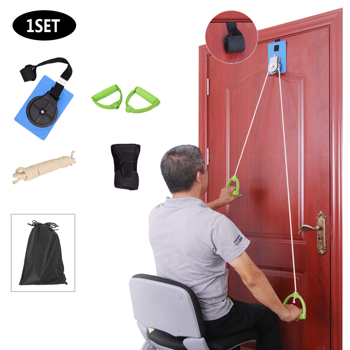 Buy Kangwell Upgraded Overdoor Shoulder Pulley | Home Stretching ...