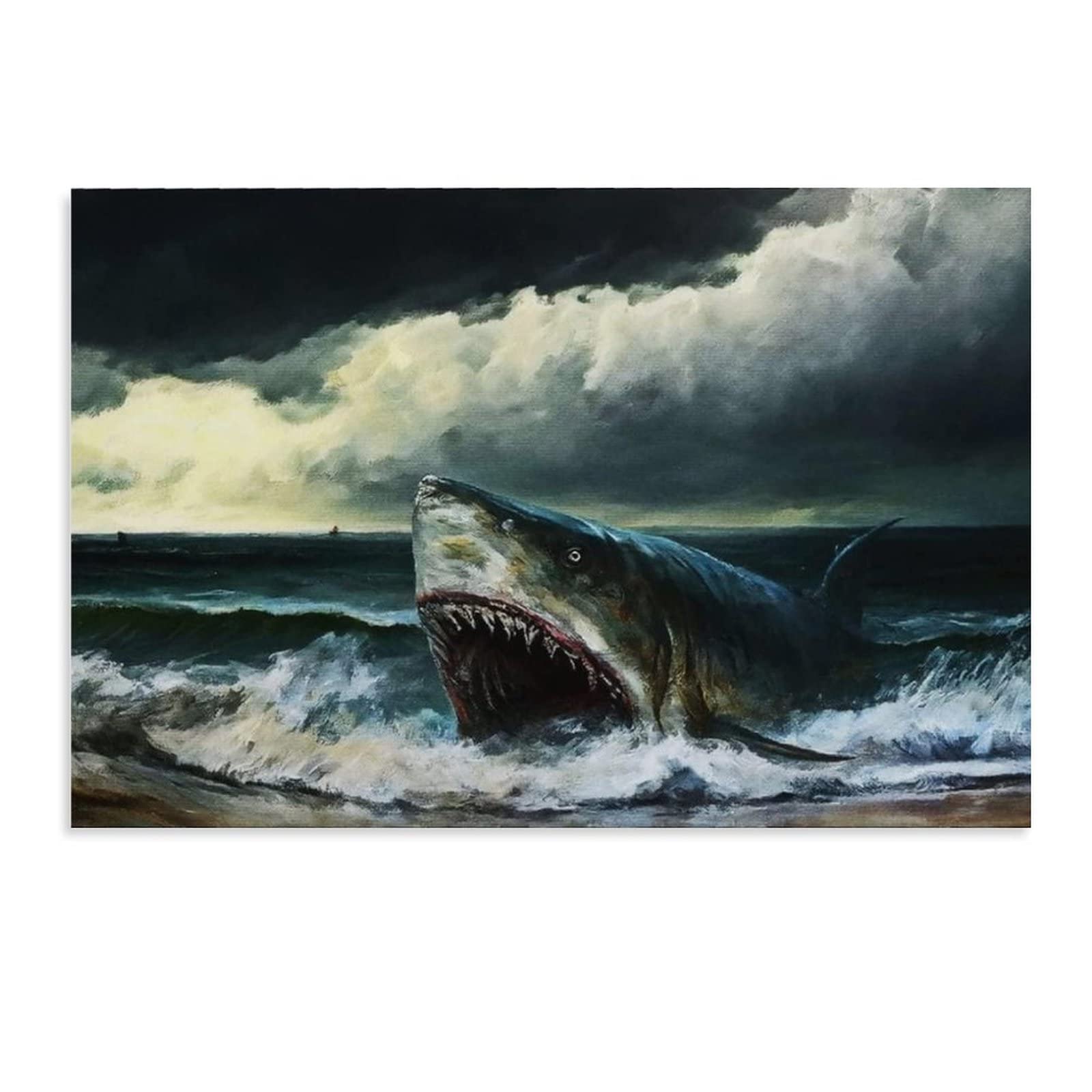 Monster Shark Art