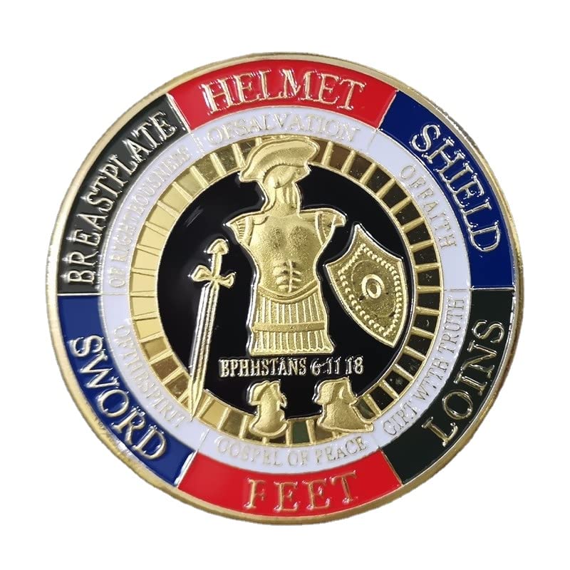 Buy Rare Armor of God Game Knight Coin Challenge Commemorative Coin ...