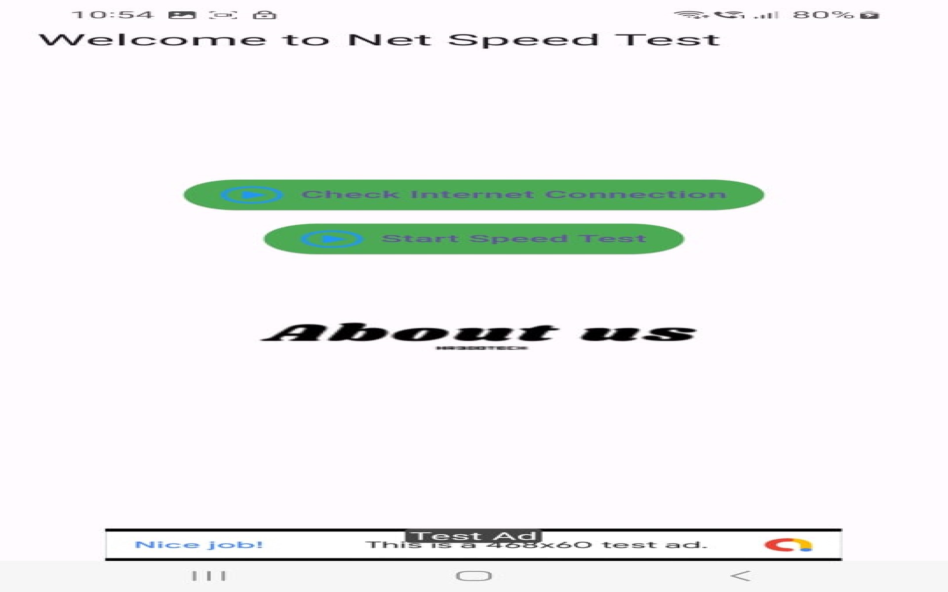 NetSpeed Tester - App on Amazon Appstore