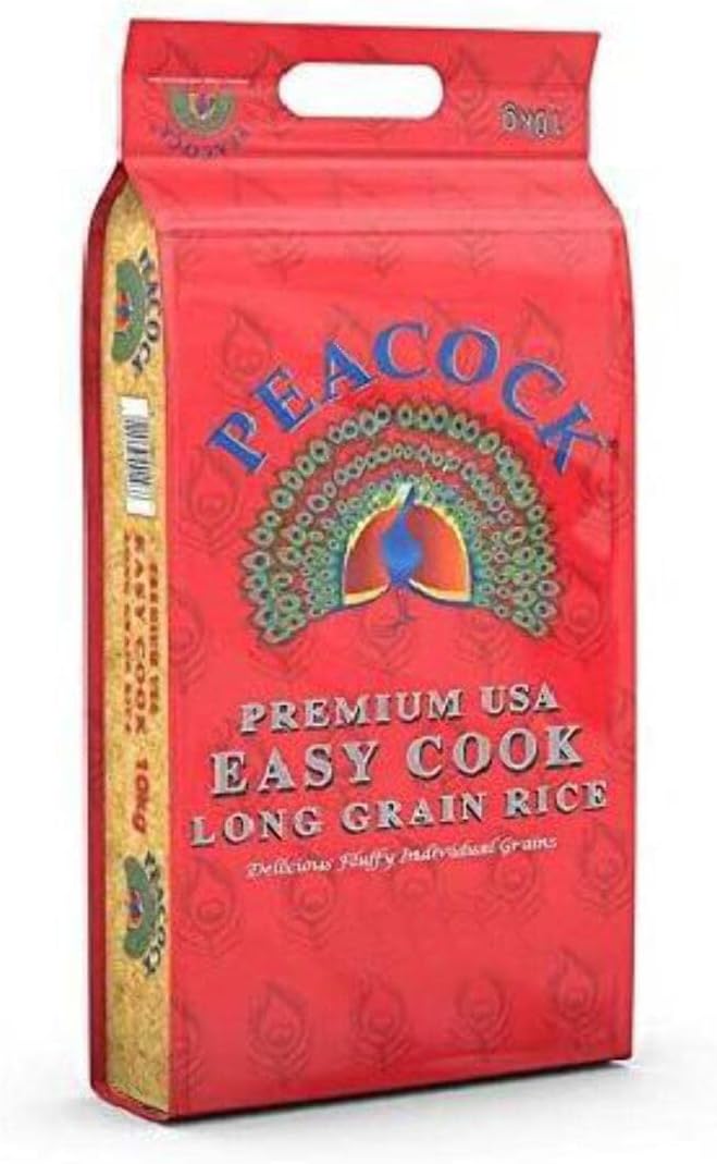 Peacock Easy Cook Rice 20kg Box of 1 : Amazon.co.uk: Grocery