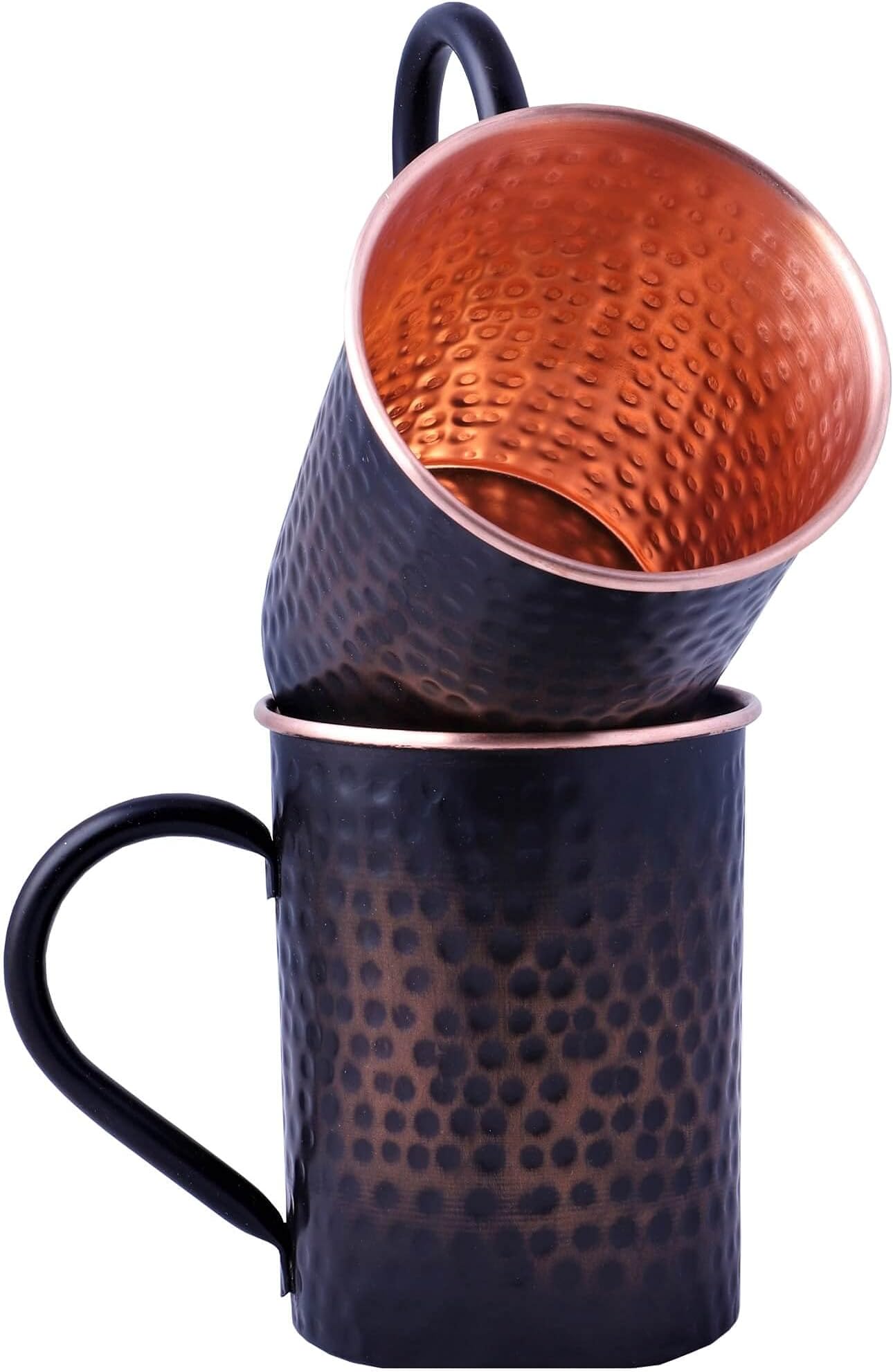 STAGLIFE 16 Oz Pure Copper Cups Solid Copper Tumbler for Drinking Water ...