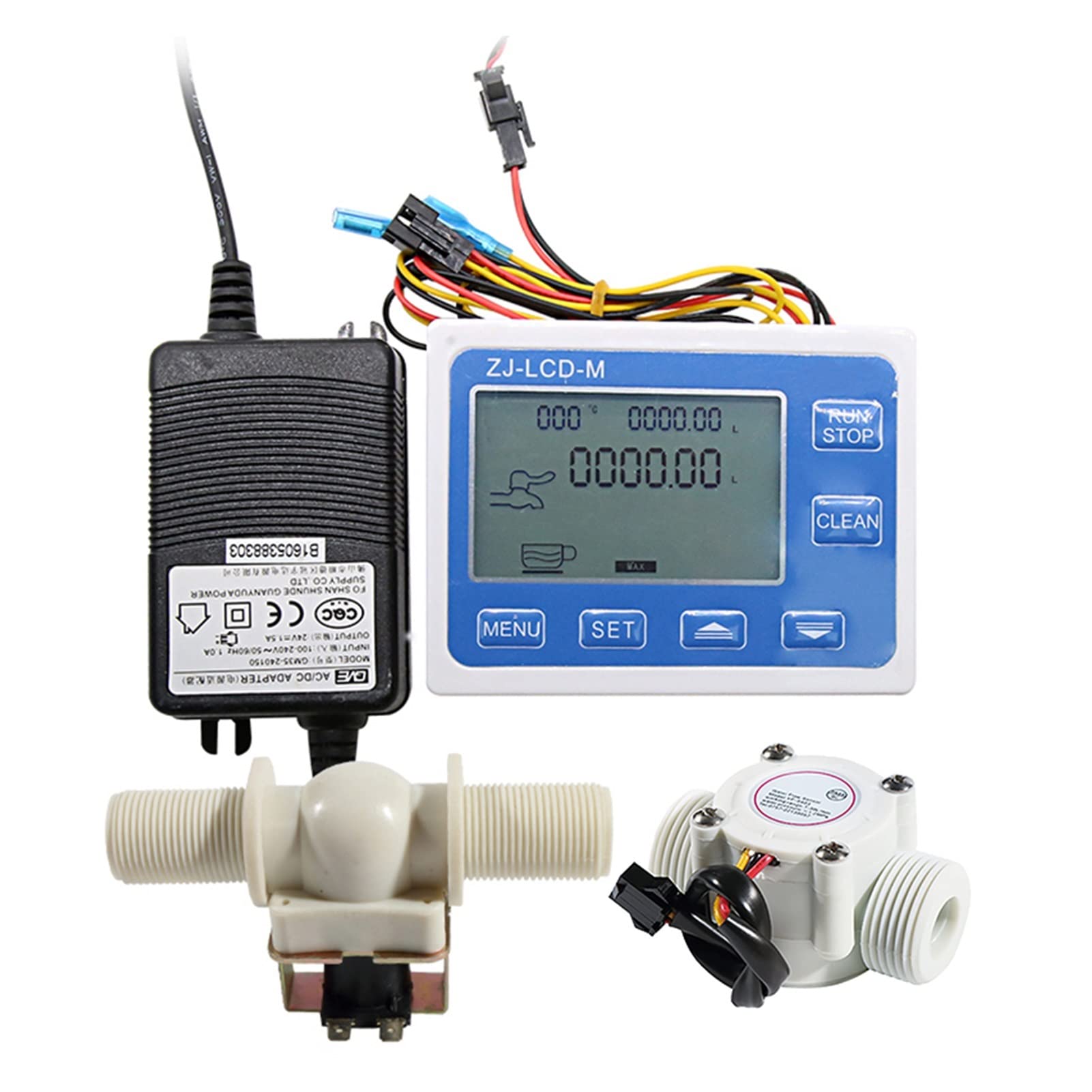 Buy Ultrasonic Flow Meter Flow Meter 3/4inch Digital Display Flow ...