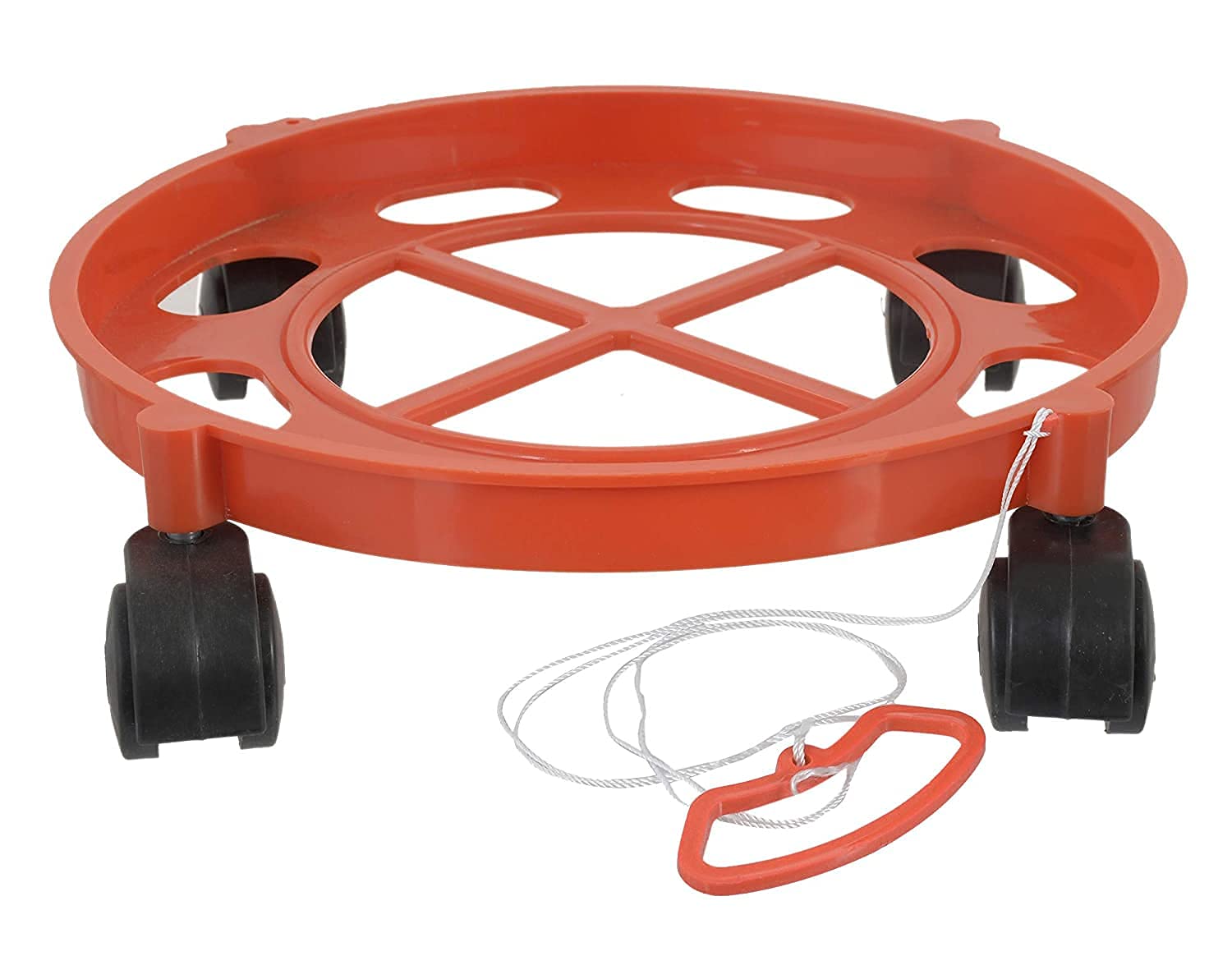 Buy Cylinder Trolley Easily Movable Stand with Wheels, Cylinder Stands ...