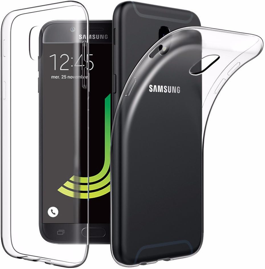 AICEK Samsung Galaxy J5 2017 Case, Full Body 360 Degree Transparent ...