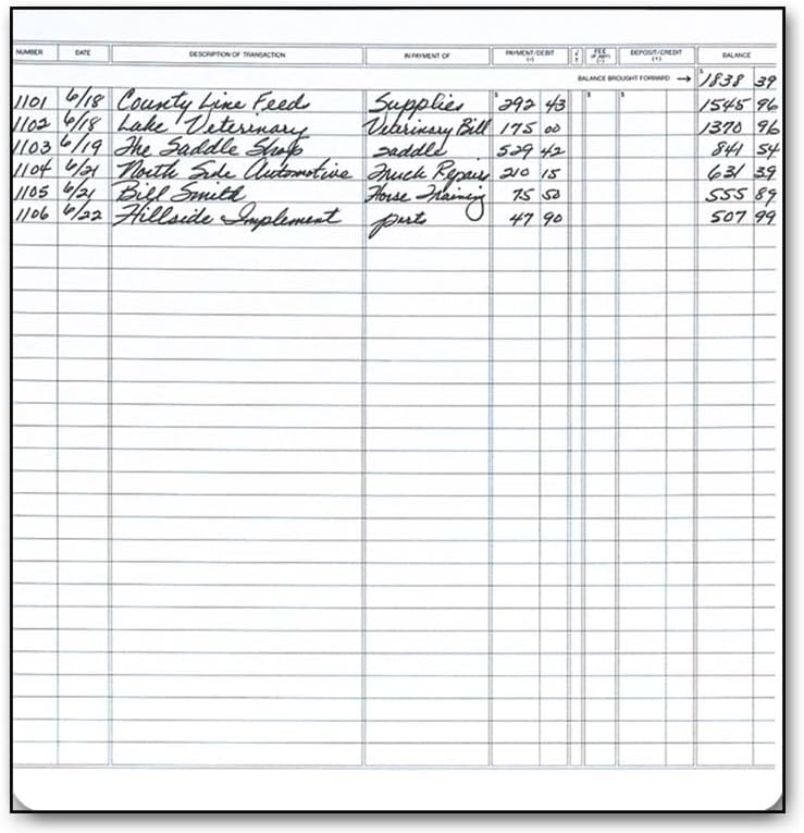 Amazon.com : 5Forms 128051N Executive Deskbook Check Register 8 1/2 x 9 ...