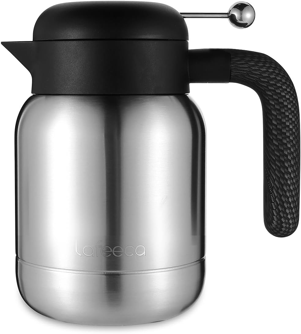 Amazon.com: Aura Thermal Coffee Carafe Tea Pot for Keeping Hot & Iced ...