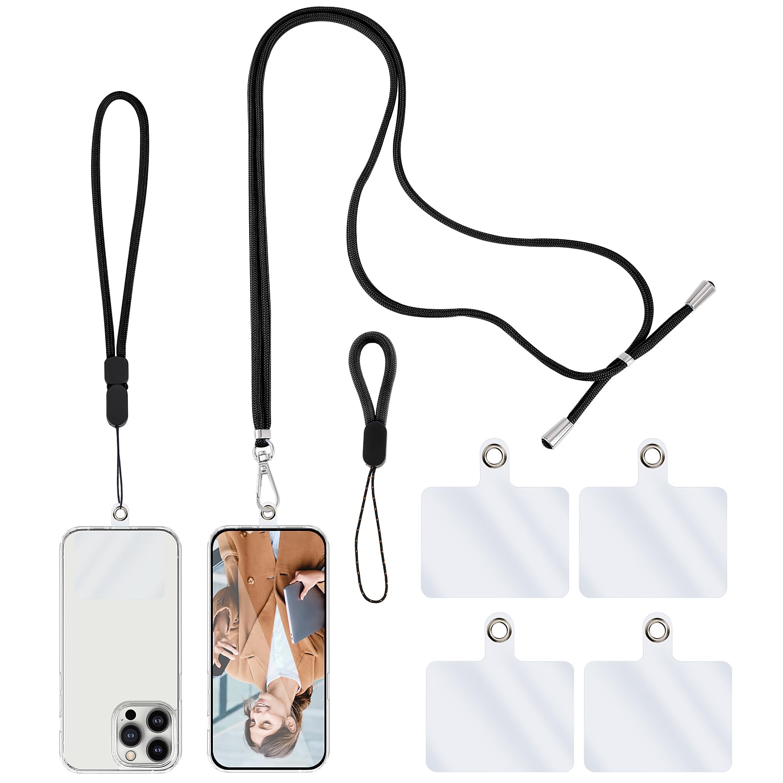 simarro Universal Cell Phone Lanyard, Crossbody Patch Phone Lanyards ...